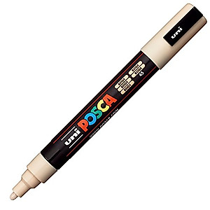 Posca Acrylic Paint Marker, Medium, Beige