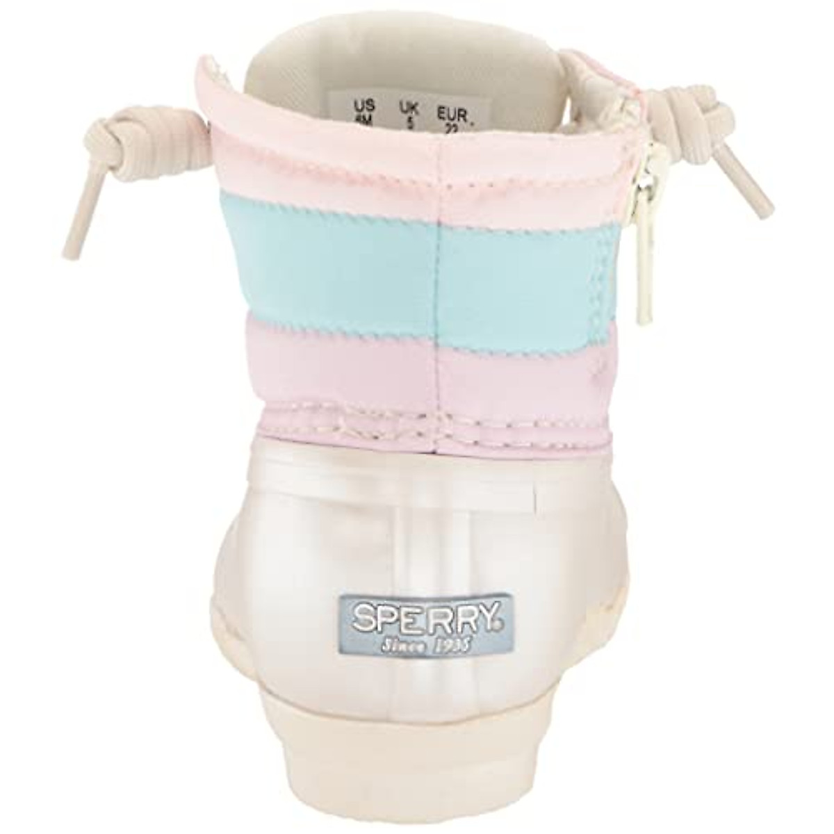 Sperry Saltwater Ankle Boot, Pastel Multi, 13 US Unisex Little Kid