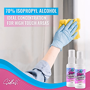 SEDLAV Isopropyl Alcohol 70% Spray Bottle, 70% Isopropyl Alcohol Sprayer, Isopropyl Alcohol Spray Bottles Small, Isopropyl Alcohol 70 Percent Small Bottle, Isopropyl Alcohol Travel Size (1)
