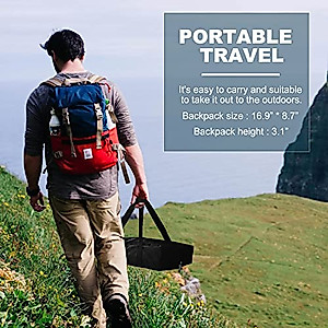 Projector Screen with Stand 80 inch Portable Projection Screen 16:9 4K HD Projections Movies Screen with Carry Bag for Indoor Outdoor Home Theater Backyard Cinema Travel