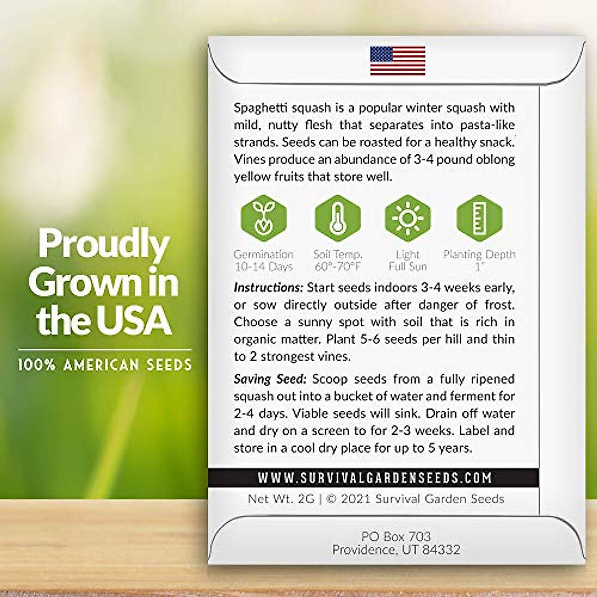 Survival Garden Seeds - Pink Banana Winter Squash Seed for Planting - Pack with Instructions to Plant and Grow Unique Winter Vegetables in Your Home Vegetable Garden - Non-GMO Heirloom Variety