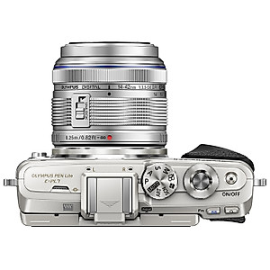 OM SYSTEM OLYMPUS E-PL7 16MP Mirrorless Digital Camera with 3-Inch LCD with 14-42mm IIR L