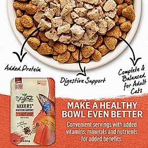 Purina Beyond Natural Cat Food Complement, Mixers+ Digestive Support Wild Salmon & Pumpkin Recipe - (16) 1.55 oz. Pouches