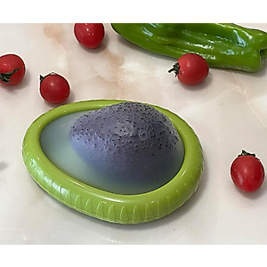 4PC Silicone film preservation box Fruit and Vegetable Storage Containers Set for Fridge, Onion Storage Container, Avocado keeper,Tomato Saver,and Lemon holder reusable silicone food savers