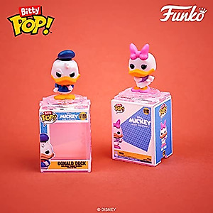 Funko Bitty Pop! Disney Mini Collectible Toys 4-Pack - Minnie Mouse, Daisy Duck, Donald Duck & Mystery Chase Figure (Styles May Vary)