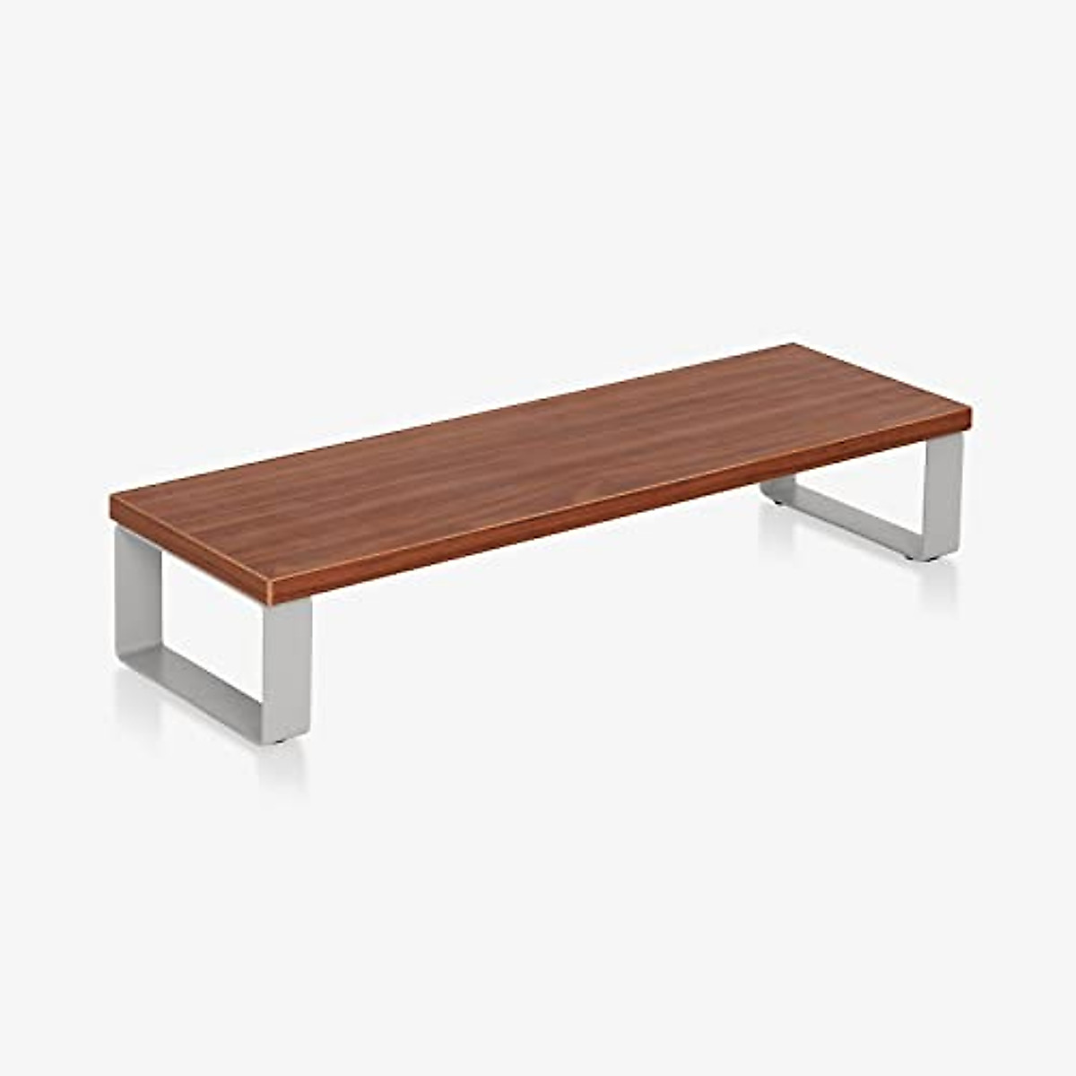 INVISIBLE BED Sturdy Engineered Wood Heavy-Duty Monitor Riser Stand On Desk/Table (23.42 X 8.26 X 4.64 in) X-Small Canadian Walnut