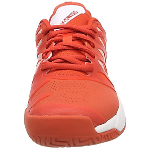 K-Swiss Performance Women's Tennis Shoes, Red Fiesta White 01, 37