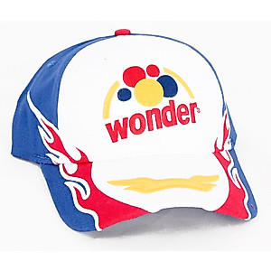 Talladega Nights Wonder Bread Retro White Hat Cap