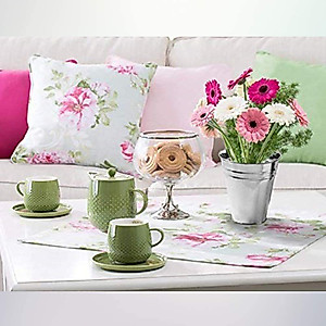 Kicko Large Galvanized Metal Buckets Bulk - 6 Pack - with Handle 5 X 4.5 Inches - Unique Goody Baskets, for Party Favors, Party Accessories and Christmas Decorations