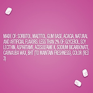 ORBIT Bubblemint Sugar Free Chewing Gum Bulk Pack, 2 Pack - 180 Piece Bag & 2 Pack - 55 Piece Bottle