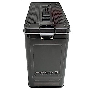 getDigital 14638 Halo 5 Metal Lunch Box for Gamers | Inspired by a Xbox Game Anmmo Crate | Officially licensed product