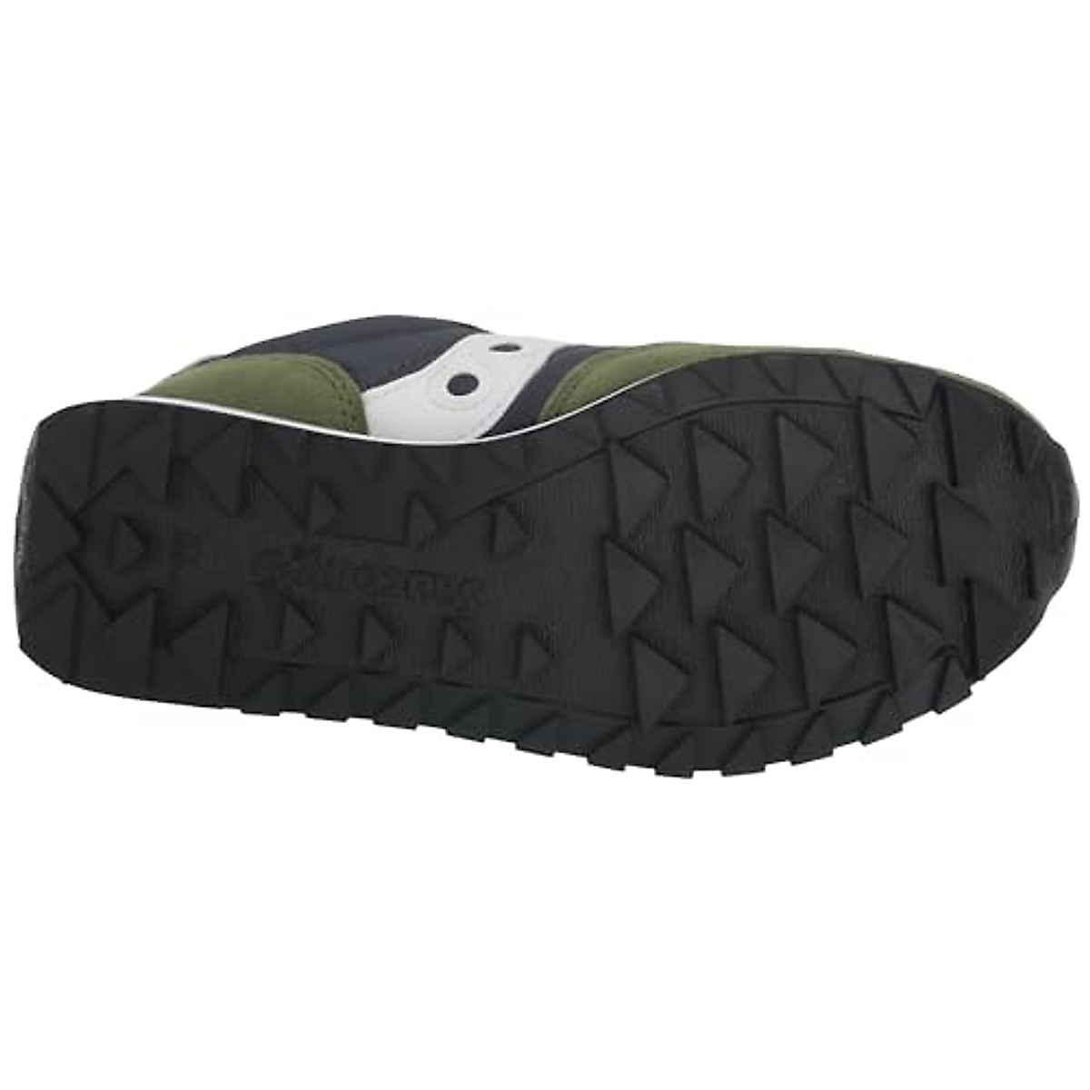 Saucony Jazz Original Green/Navy Men's 5, Women's 6.5 Medium