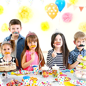 2 Pieces Girls Crystal Tiara Princess Crystal Headband Heart Rhinestone Tiara Crown for Kids Wedding Birthday Party (Classic Style)