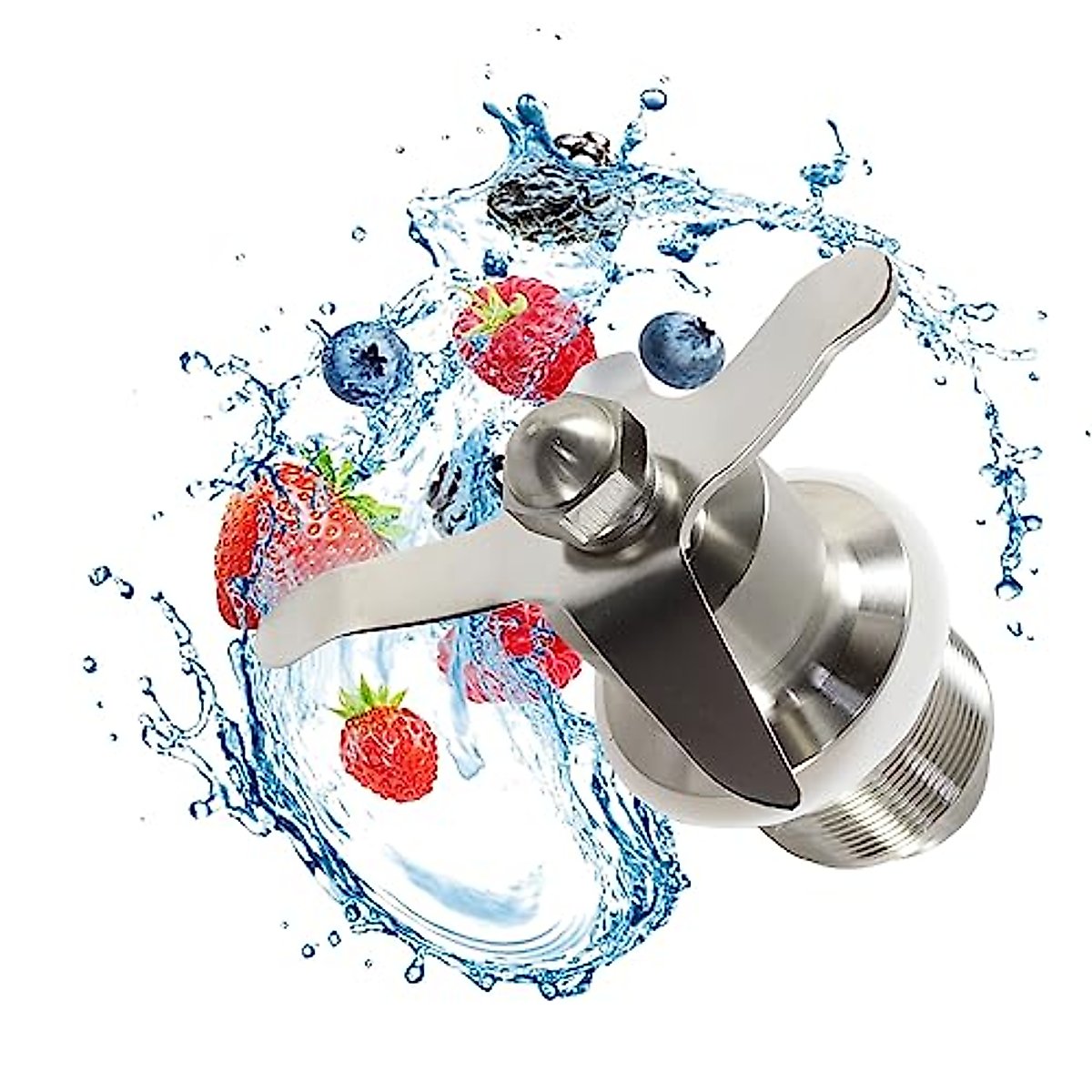 Cutting Blade Blender 502977 Assembly Compatible with Waring CB6 CB10 CB15 2610C CAC72 LBC10 LBC10C LBC15 Commercial Assembled Gallon Blenders Replace 502975