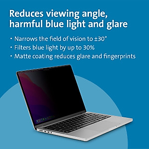 Kensington MagPro Elite Magnetic Privacy Screen for MacBook Pro 16” M1/M2 2021 & Newer (K58371WW)