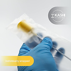 Kashi Scientific Urine Transfer Straw - Urine Collector Device for Vacuum Tubes and Cups - Individually Wrapped - Sterile -100/pack