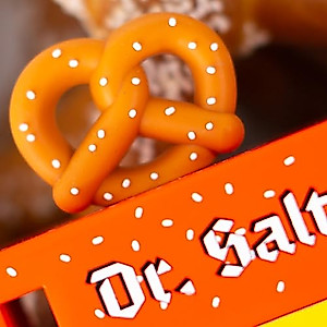 CANDYCAR® Wooden Food Truck Collection - Pretzel Van, Premium Handcrafted Beech Wood Toy Car