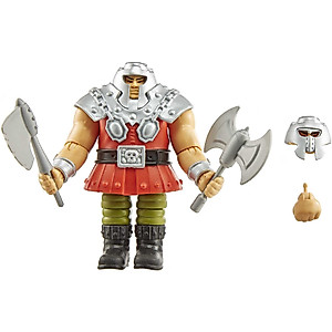 Mattel Masters of the Universe Origins Deluxe Ram-Man Action Figure, 6-in Battle Character for Storytelling Play and Display, Gift for 6 to 10-Year-Olds and Adult Collectors