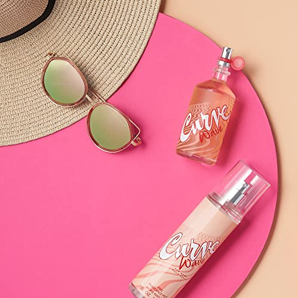 Curve Women's Perfume, Eau De Toilette Spray, Curve Wave, 3.4 Fl Oz