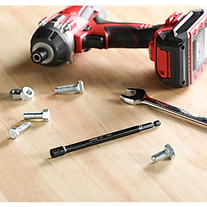 ARES 70651-1/4-Inch Magnetic Impact Nut Driver - Impact Grade Nut Setter with Industrial Strength Magnet