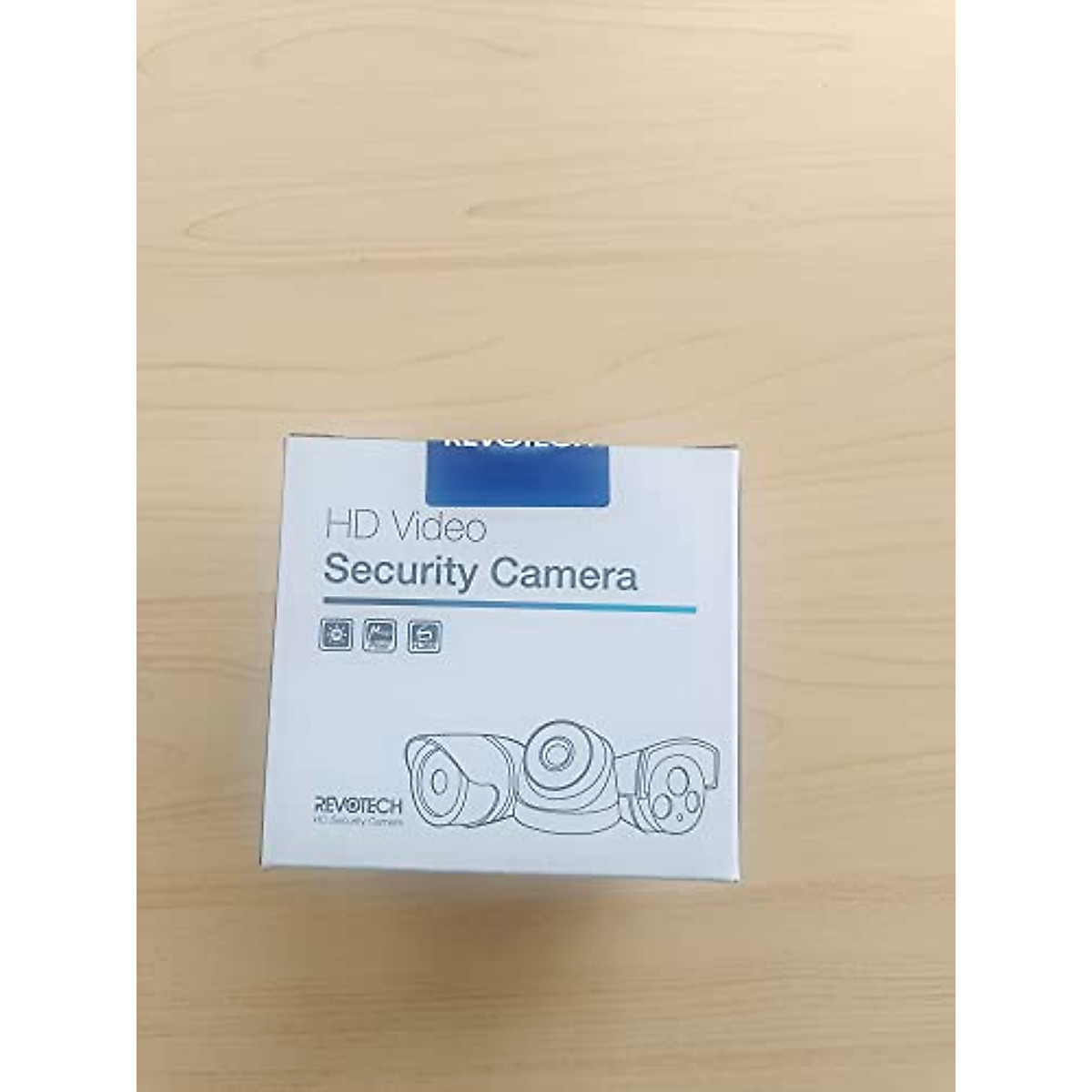 Revotech HD 3MP Mini Security POE IP Camera, 3.7 mm Pinhole Small Indoor Camera P2P Remote View CCTV Video Camera H.265(I706-2-P Black)