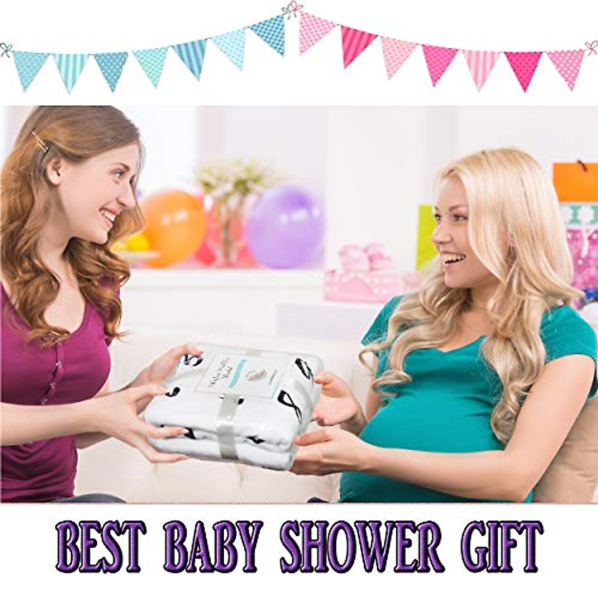 Baby Monthly Milestone Blanket Girl Boy - Baby Age Blanket - Baby Gift Blanket for Newborns – Month Blanket for Baby Pictures - Baby Calendar Blanket