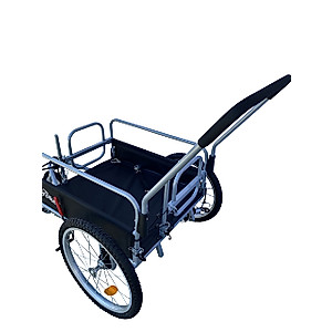 Booyah’s Cargo Stroller and Bicycle Bike Trailer Suspension Beach Sport Cart