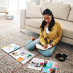 Samsill Economy 0.5 Inch 3 Ring Binder, Made in the USA, Round Ring Binder, Customizable Clear View Cover, White, 4 Pack (MP48517)