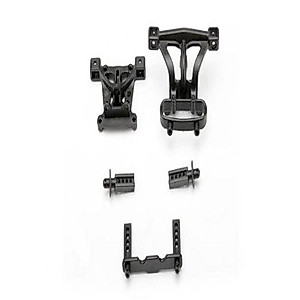 Traxxas 7015 Body Mounts and Body Posts Front and Rear, 1/16 Revo, 295-Pack
