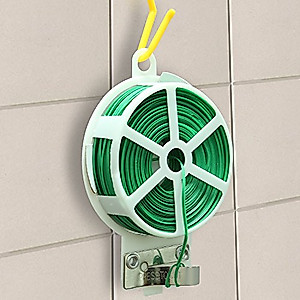 VIMOA Garden Twine 164 Feet Garden Twist Ties with Cutter for Plants, Vines and Wrapping Cords Christmas Tree Tie
