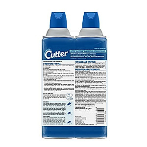 Cutter Backyard Bug Control Outdoor Fogger (2 Pack), Kills Mosquitoes, Fleas & Listed Ants, 16 fl Ounce