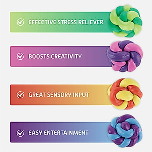 Color Changing Putty Fidget Toy for Kids Stress Relief and Therapy and Great ADHD Fidget Putty Toy That Changes Colors