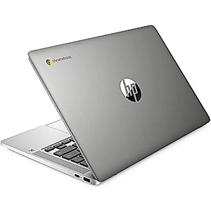 HP Chromebook 14" FHD Everyday Value Laptop (Intel Celeron N4000 2-Core, 4GB RAM, 64GB eMMC, Intel UHD 600, WiFi 6, Bluetooth 5.0, Webcam, 1xUSB 3.1, Chrome OS) with Hub