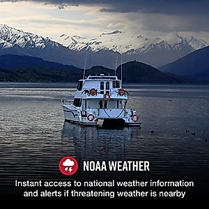 Cobra MR HH350 FLT Handheld Floating VHF Radio - 6 Watt, Submersible, Noise Cancelling Mic, Backlit LCD Display, NOAA Weather, and Memory Scan, Grey