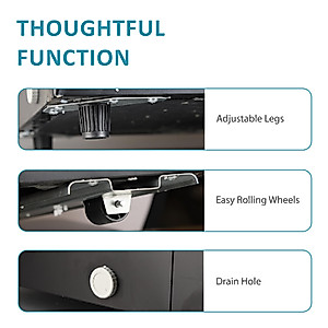 Saeoola Chest Freezer 3.5 Cu.Ft Small Deep Freezer with Adjustable Temperature,Top Door,Energy Saving,Freestanding Compact Mini Freezer with Removable Basket,for Apartment/Garage/Office/Kitchen(Black)