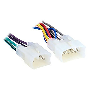 Metra 95-8218S Double DIN Dash Installation Kit for Select 2007-2011 Toyota Camry Vehicle (Silver) & 70-1761 Radio Wiring Harness for Toyota 87-Up Power 4 Speaker