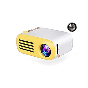 KXDFDC Native 1080p Projector, Full LED Home Theater Movie Projector Compatible TV Stick