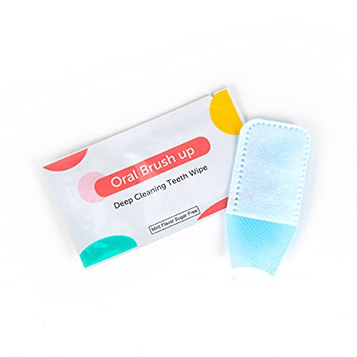 Serlife Disposable Finger Cleaning Teeth Wipes Soft Gauze Infant Finger Clean Oral Toothbrush Whitening Wipe (100Pcs)
