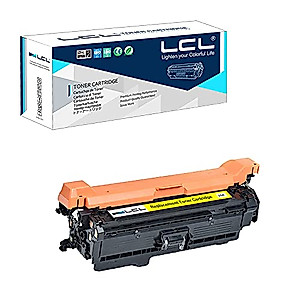 LCL Remanufactured Toner Cartridge Replacement for HP 651A CE342A M775 M775dn M775f M775z M775z+ (Yellow 1-Pack)