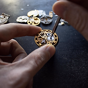 Hordion 8Pcs Micro Precision Screwdriver Set, Jewelers Screwdriver Set, Watch Screwdriver Kit 0.6-2mm for Watch, Jewelry, Eyeglasses, Sunglass, Electronics, Computer, Toys Repair (Flat)