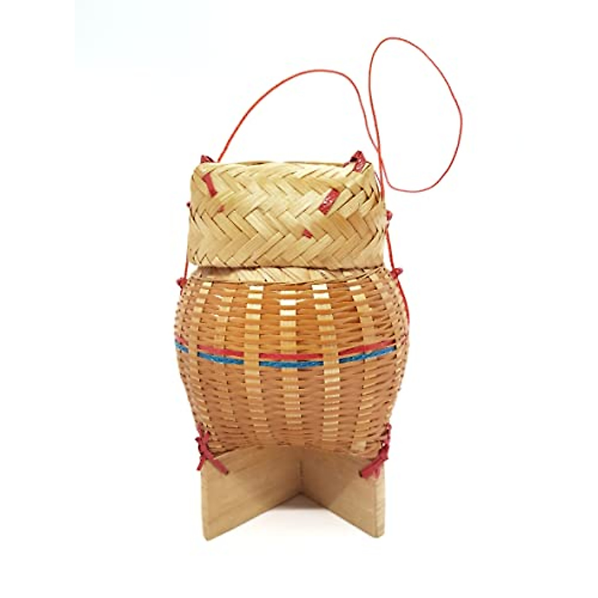 DOI ● DOI Sticky Rice Serving Bamboo Basket Owl Shape