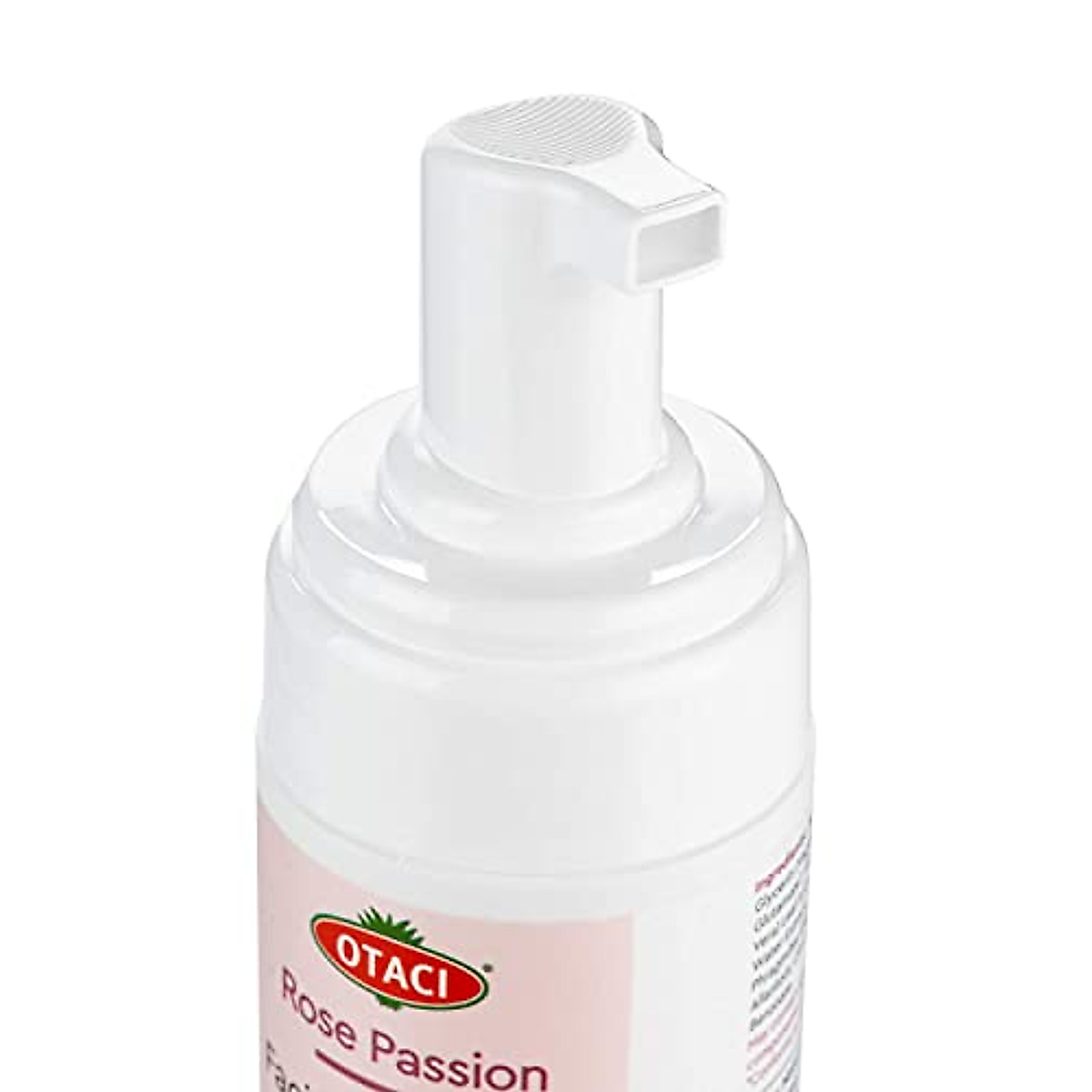 OTACI Rose Passion Facial Cleansing Foam, Face Cleanser Wash Foam Skin Facial Water Rose Foaming Natural