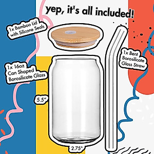 Fourth Wing Glass Cup with Lid and Straw, 16oz Fourth Wing Iced Coffee Cup, Fourth Wing Gift Merch Basgiath Tumbler Trendy