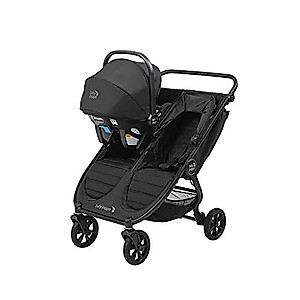 Baby Jogger City Mini GT2 All-Terrain Double Stroller, Jet , 40.7x29.25x42.25 Inch (Pack of 1)