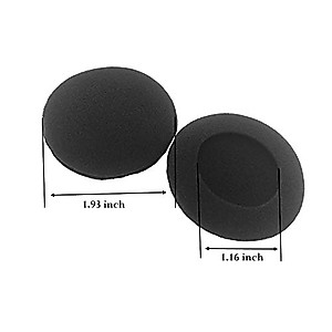 Audio 648 Earpads, Premium Replacement Ear Pads Earpads Cushions Compatible with Plantronics Audio 648 Stereo USB Headphone Headsets (1 Pack)