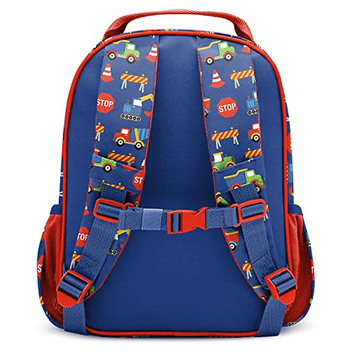 Simple Modern Toddler Mini Backpack for Kids Boys Girls | Preschool Small Backpack | Fletcher Collection | Toddler - Mini (14" tall) | Under Construction