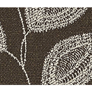 Signature Design by Ashley Harleson Modern Farmhouse Loveseat with Nailhead Trim and 4 Accent Pillows, Beige