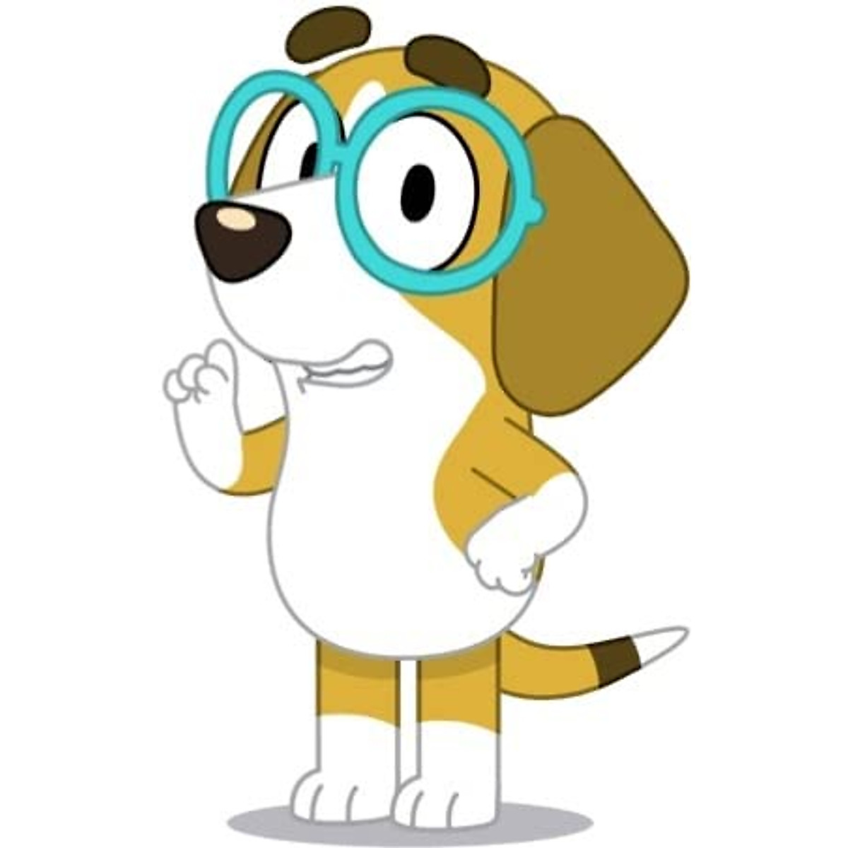 BLUEY Friends Plush Honey, Plush Honey The Beagle, 8 INCH Plush Toy