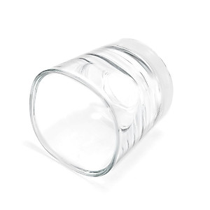 Generic Charger Glass Cup for Philips Sonicare Diamondclean Toothbrush, Replacement for HX93 HX99 Series Charger Glass, Compatible with HX9331 HX9332 HX9352 HX9362 HX9392 Charging Base (Transparent)