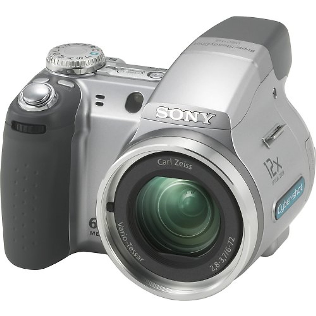 Sony Cybershot DSC-H2 6MP Digital Camera with 12x Optical Image Stabilization Zoom (OLD MODEL)